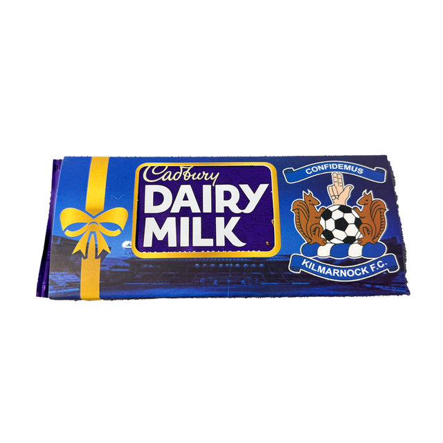 DAIRY MILK GIFT BAR 110G - Souvenirs | Kilmarnock Football Club