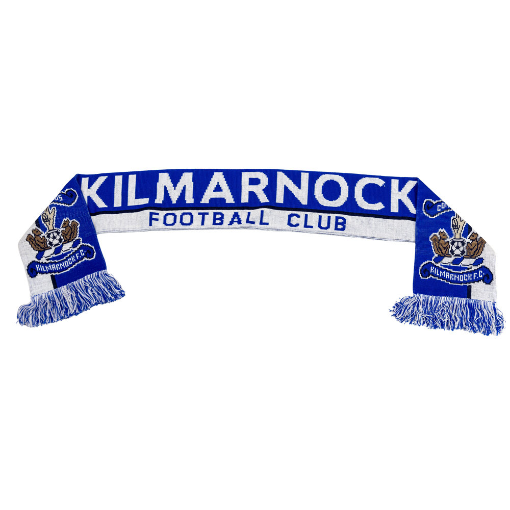 ROYAL & WHITE KFC SCARF 23 - Knitwear | Kilmarnock Football Club